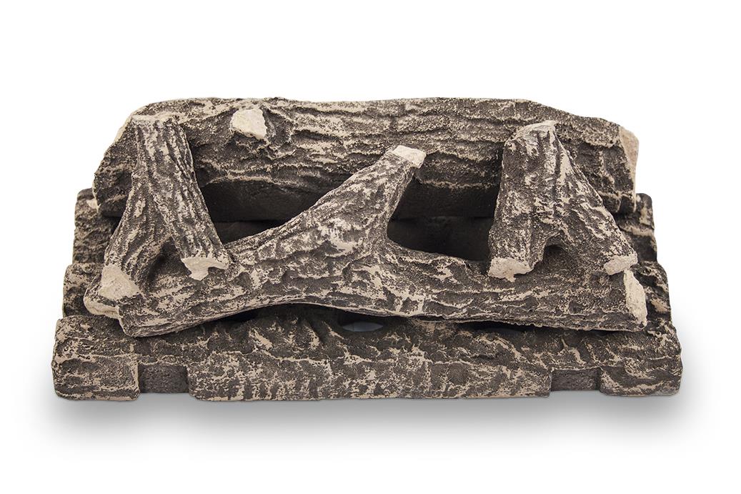 Log set for Provence & Manhattan Mobile Gas Heater - Terras&Co