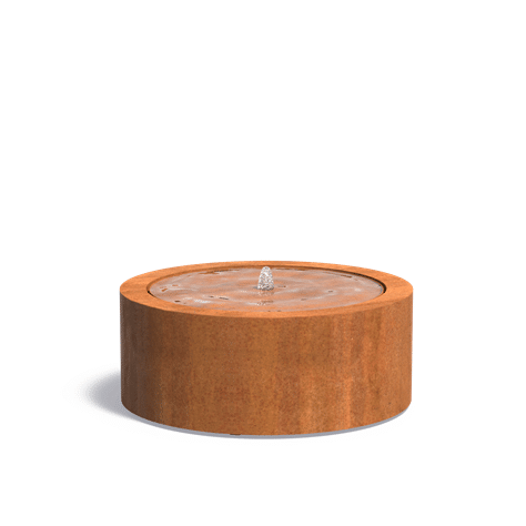Water Table | Corten Steel | Height 40 cm | 100 cm Ø