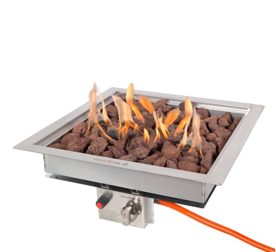 Fire Pit Insert Kit | stainless steel | 50x50 cm | Easyfires
