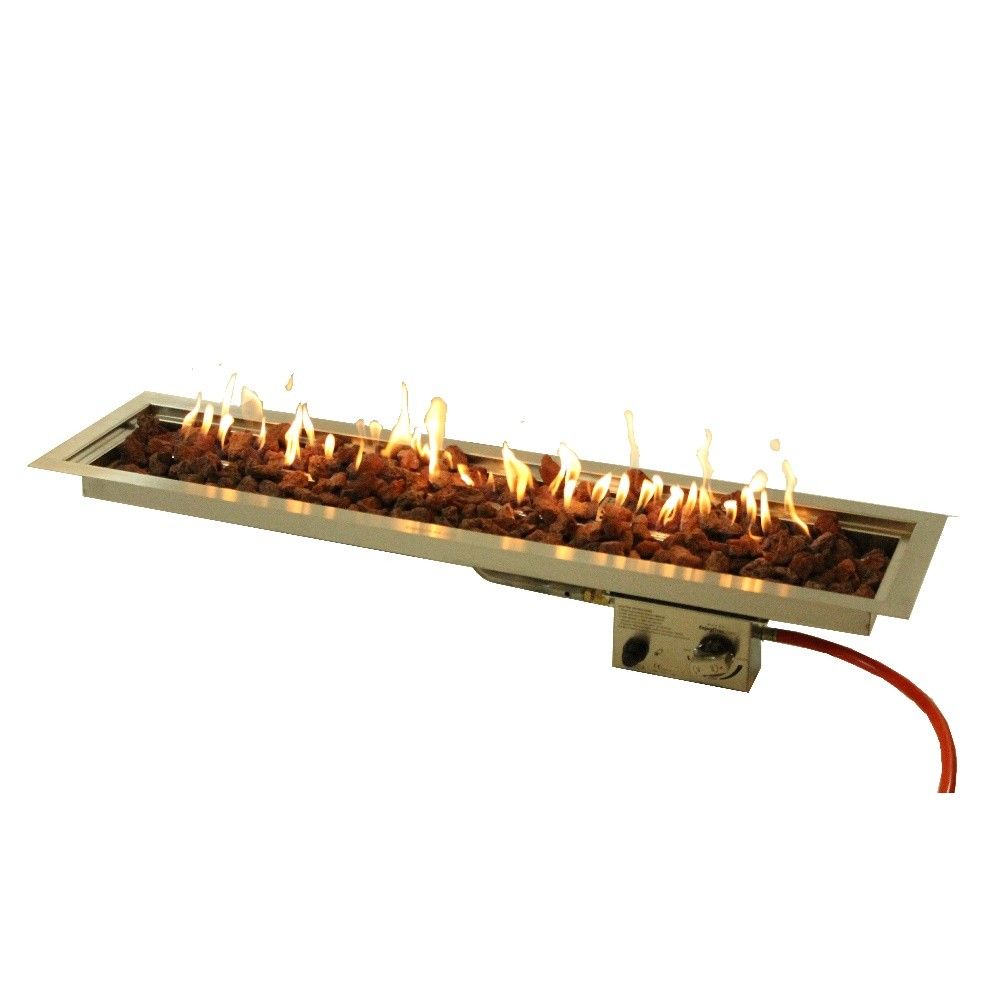 Enjoyfires | Fire pit insert kit | Flat – 25×101 cm | Terras & Co